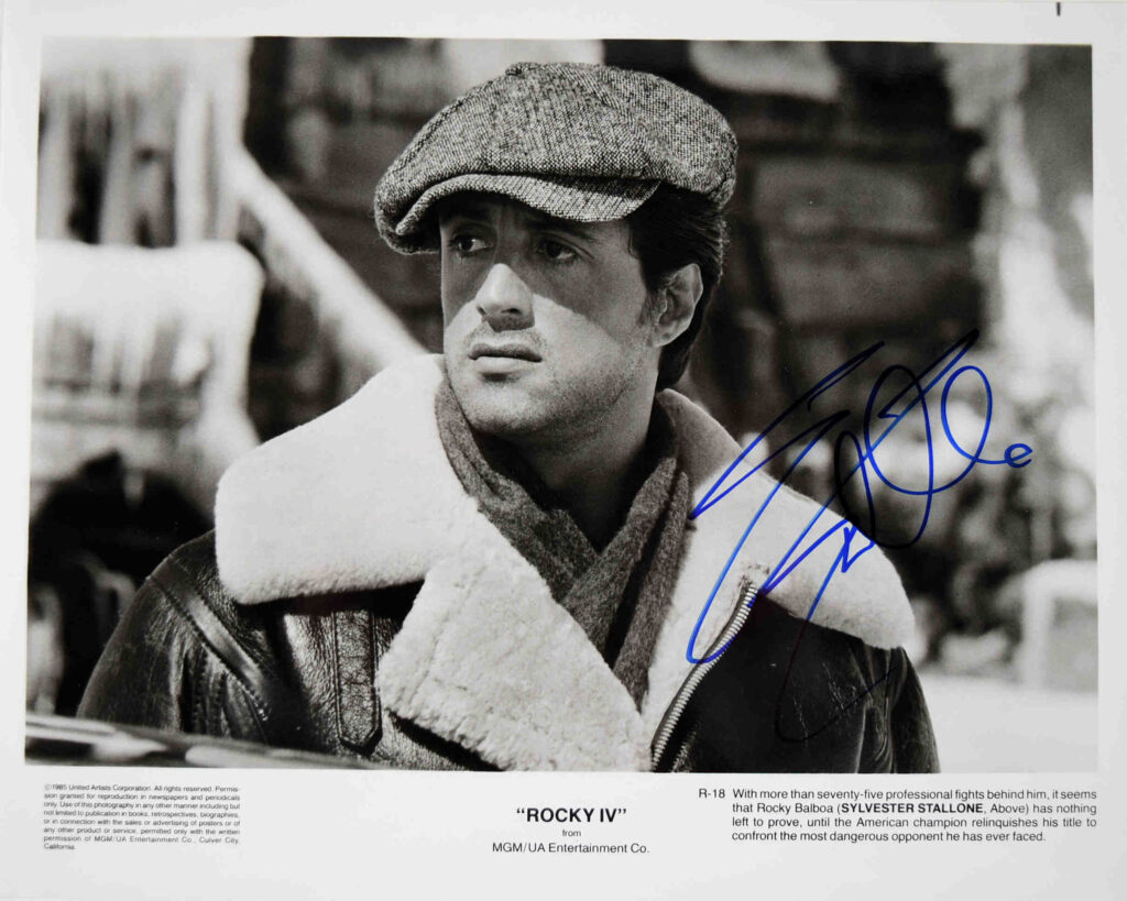 Sylvester Stallone8 x 10 Photo – Autographcentral
