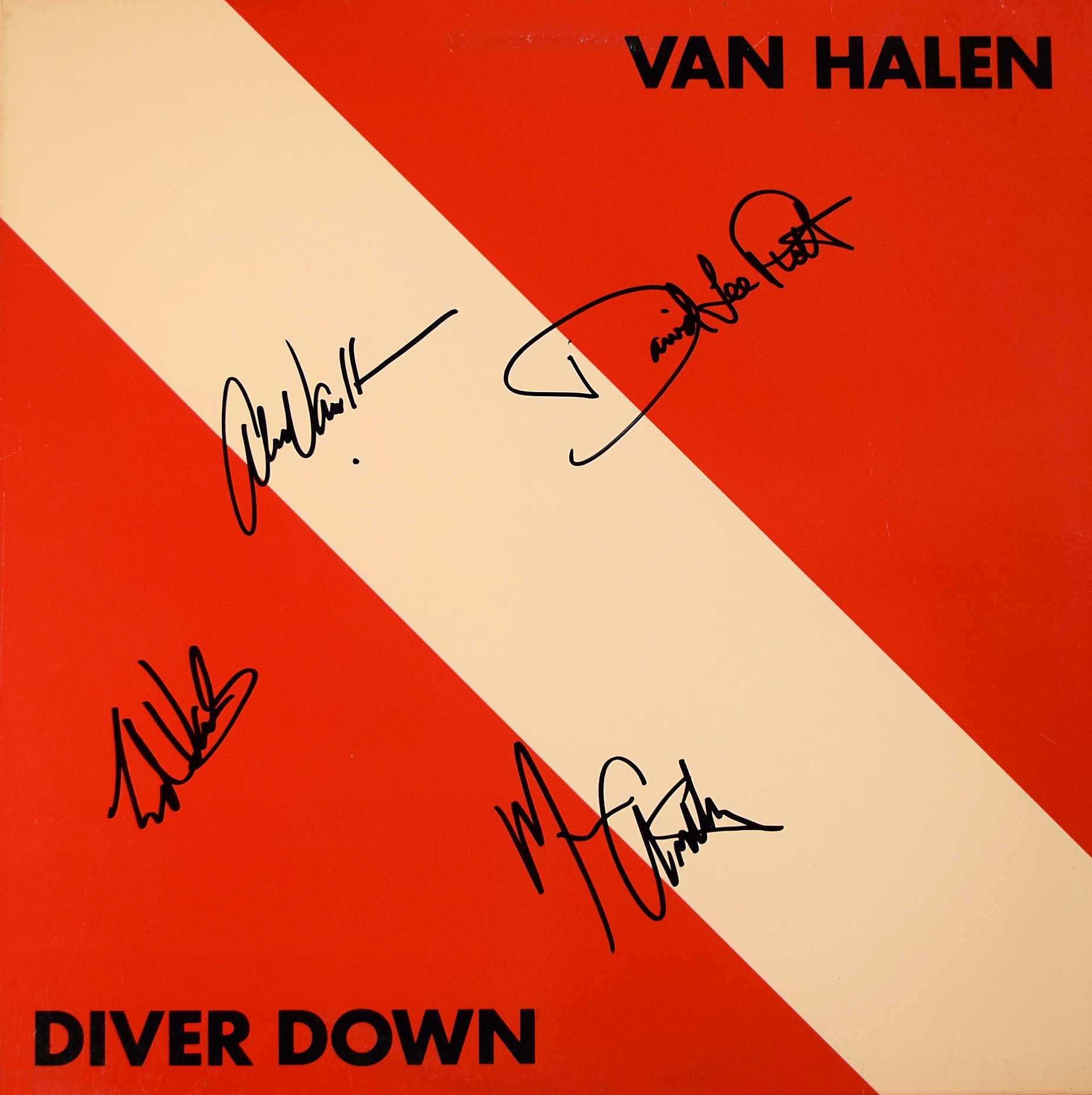Van HalenDiver Down1982 – Autographcentral