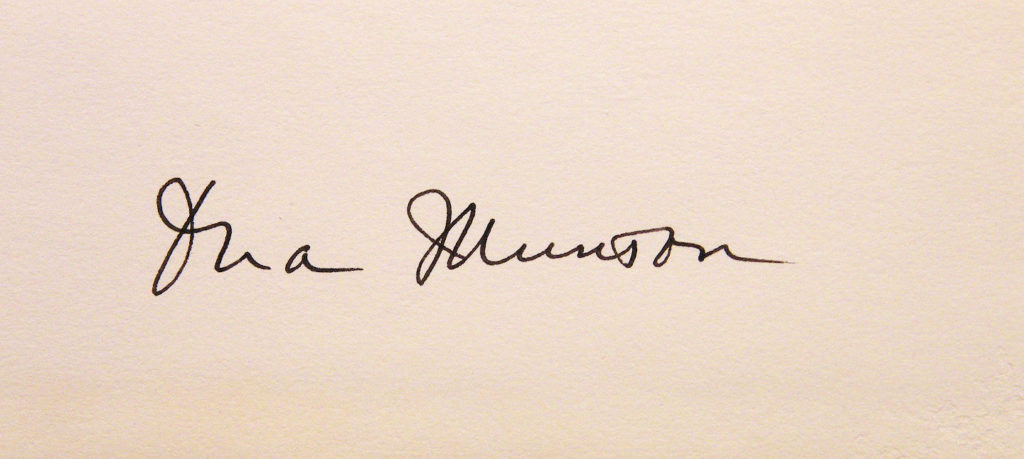 5 x 2 1/2 Inch Signature Strip – Autographcentral